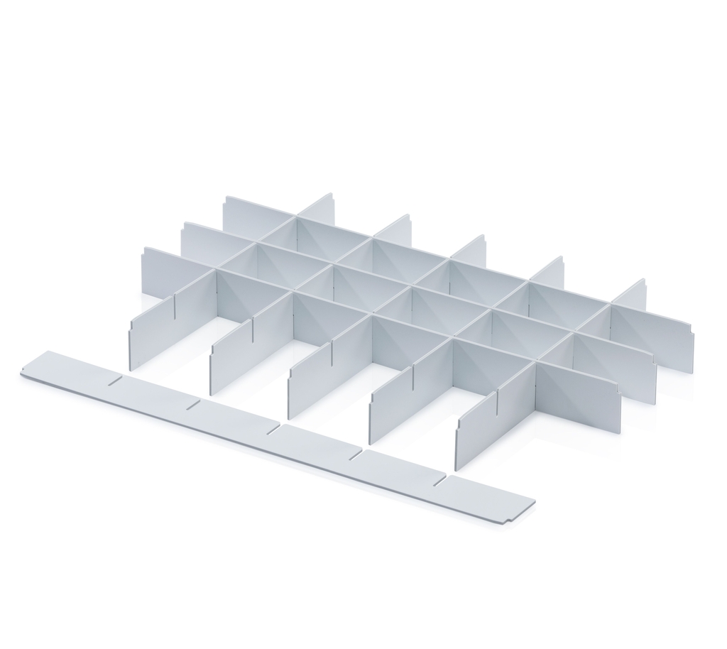 Compartment for EURO container 60x40x7,5 - short
