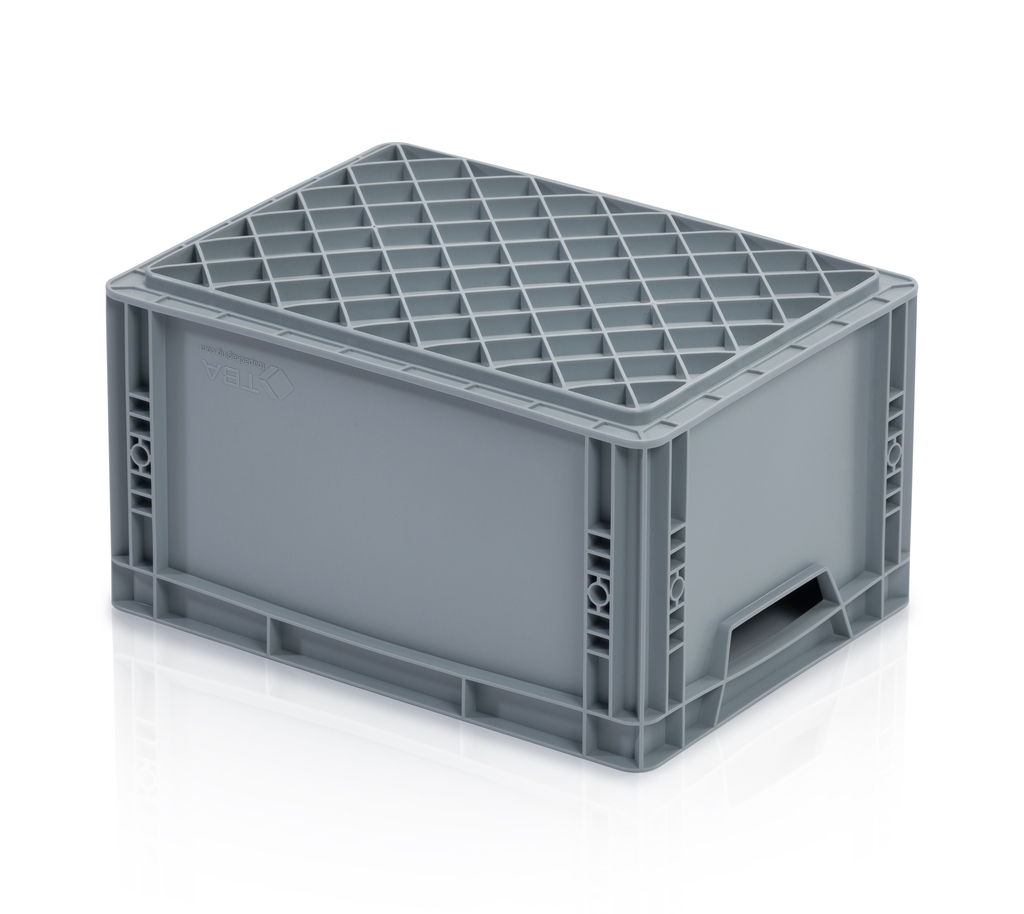 Euro container 40x30x22 cm - blue | TBA Plastové obaly s.r.o.