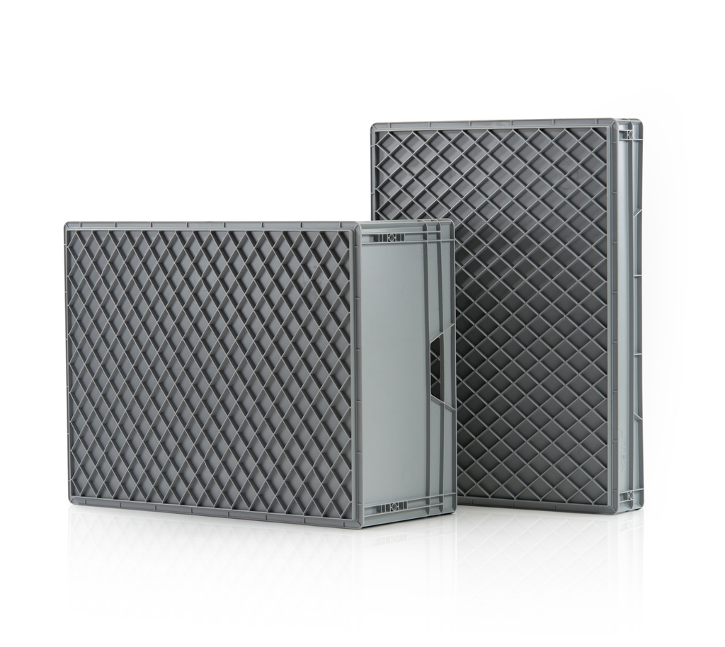 Euro container 80x60x32 cm closed hold | TBA Plastové obaly s.r.o.